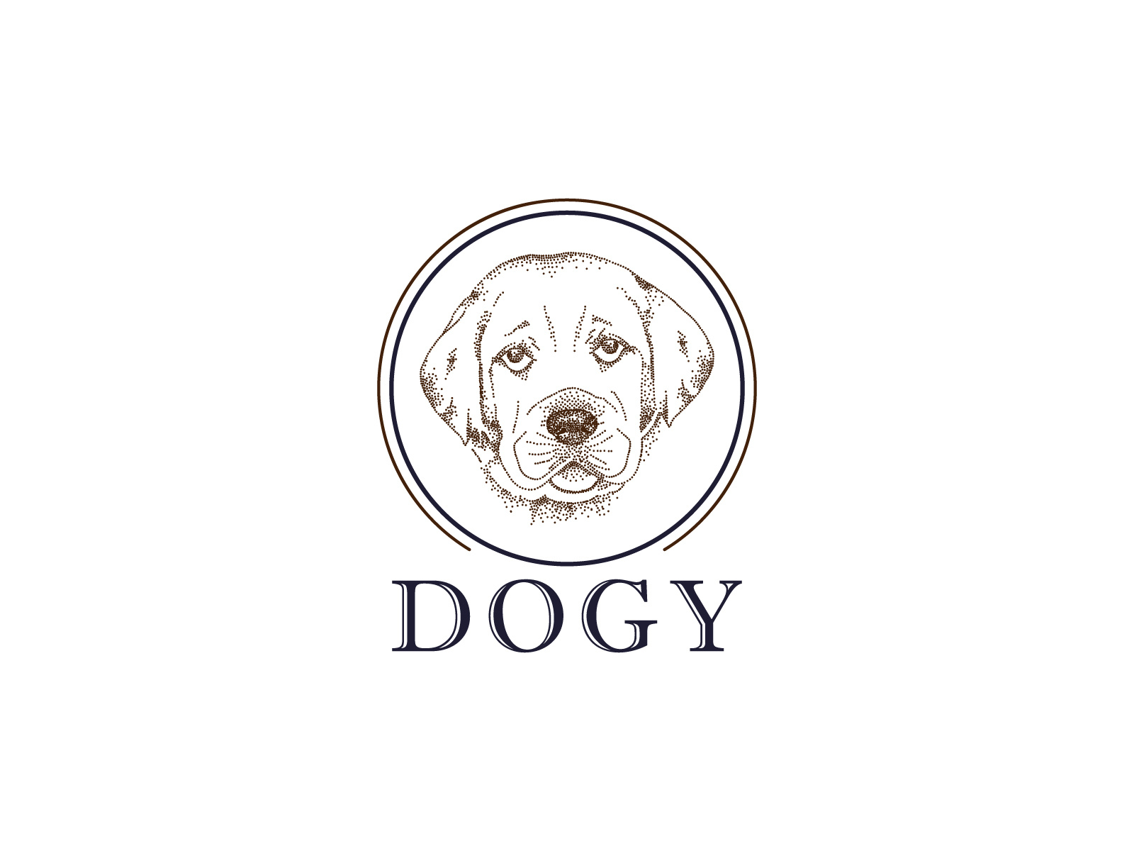 Dog logo by Md Humayun Kabir on Dribbble
