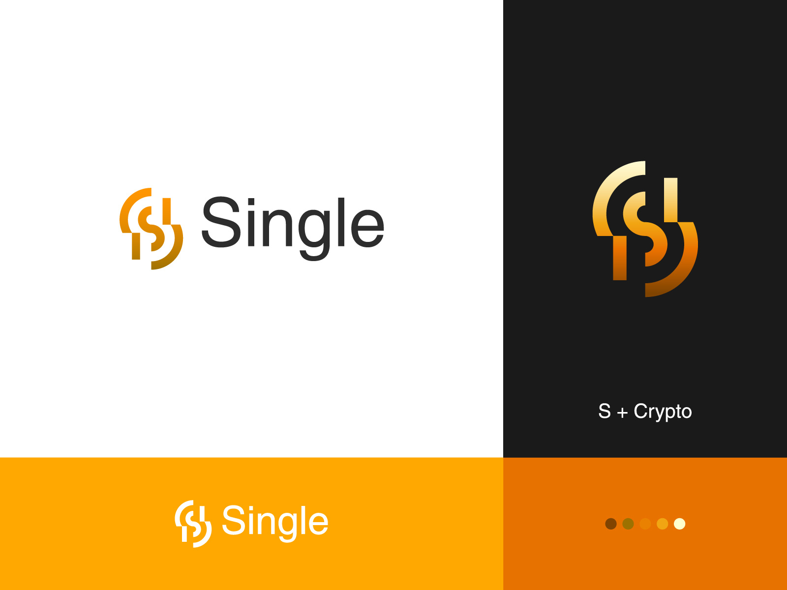 Cryptocurrency Logo, Letter S + Crypto Modern Logo Design by Md Humayun ...