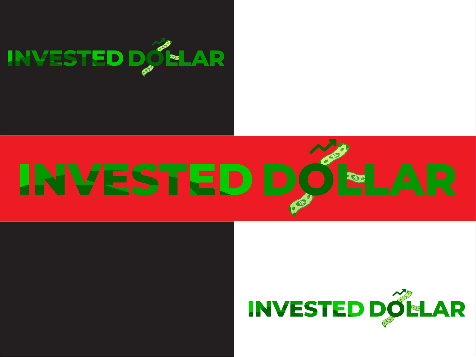 INVESTED DOLLAR LOGO by Anwar Sadi on Dribbble