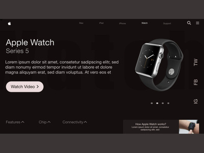 apple demo landing page by srishti vashishtha on Dribbble