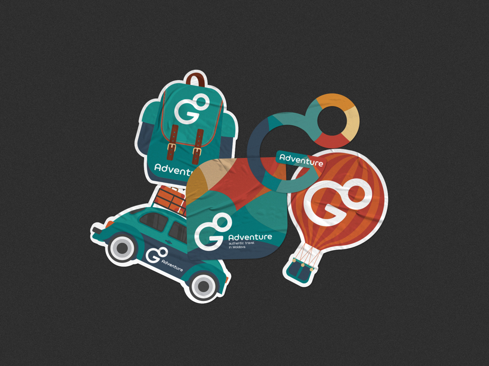 Go Adventure Sticker pack by Kirill Ganea on Dribbble