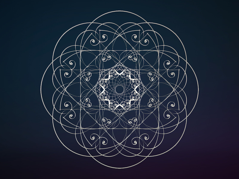 My Mandala by Kelly Kim on Dribbble