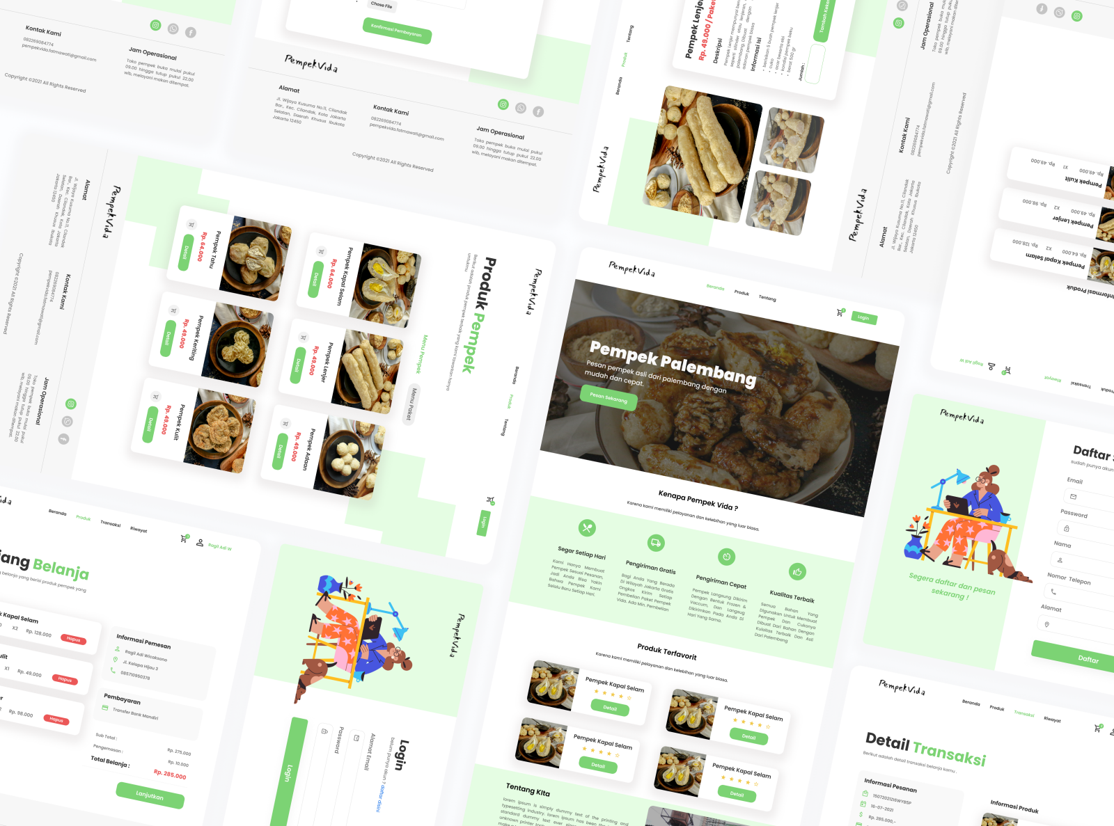 Foode Website Design by Ragil Adi Wicaksono on Dribbble