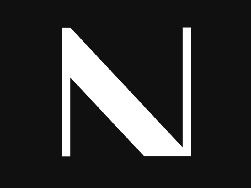 N logo by Nadav A on Dribbble
