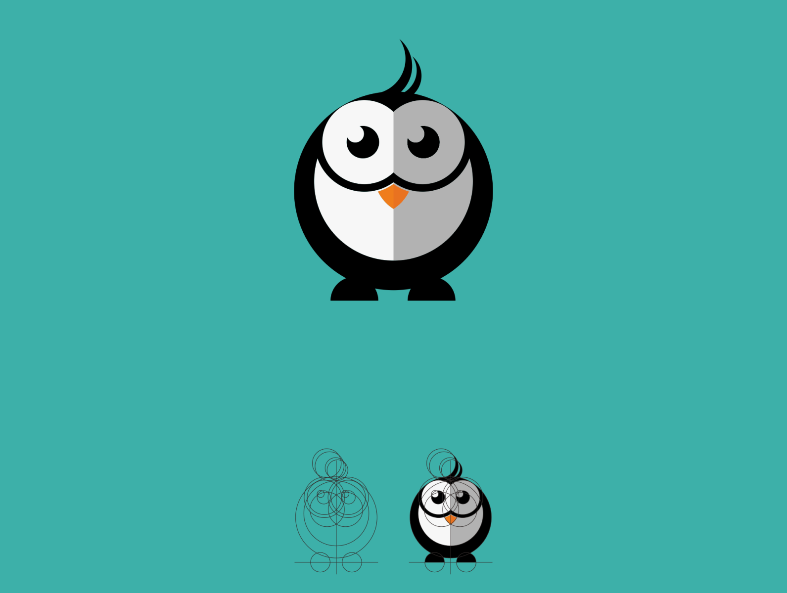 penguin by theo runako on Dribbble