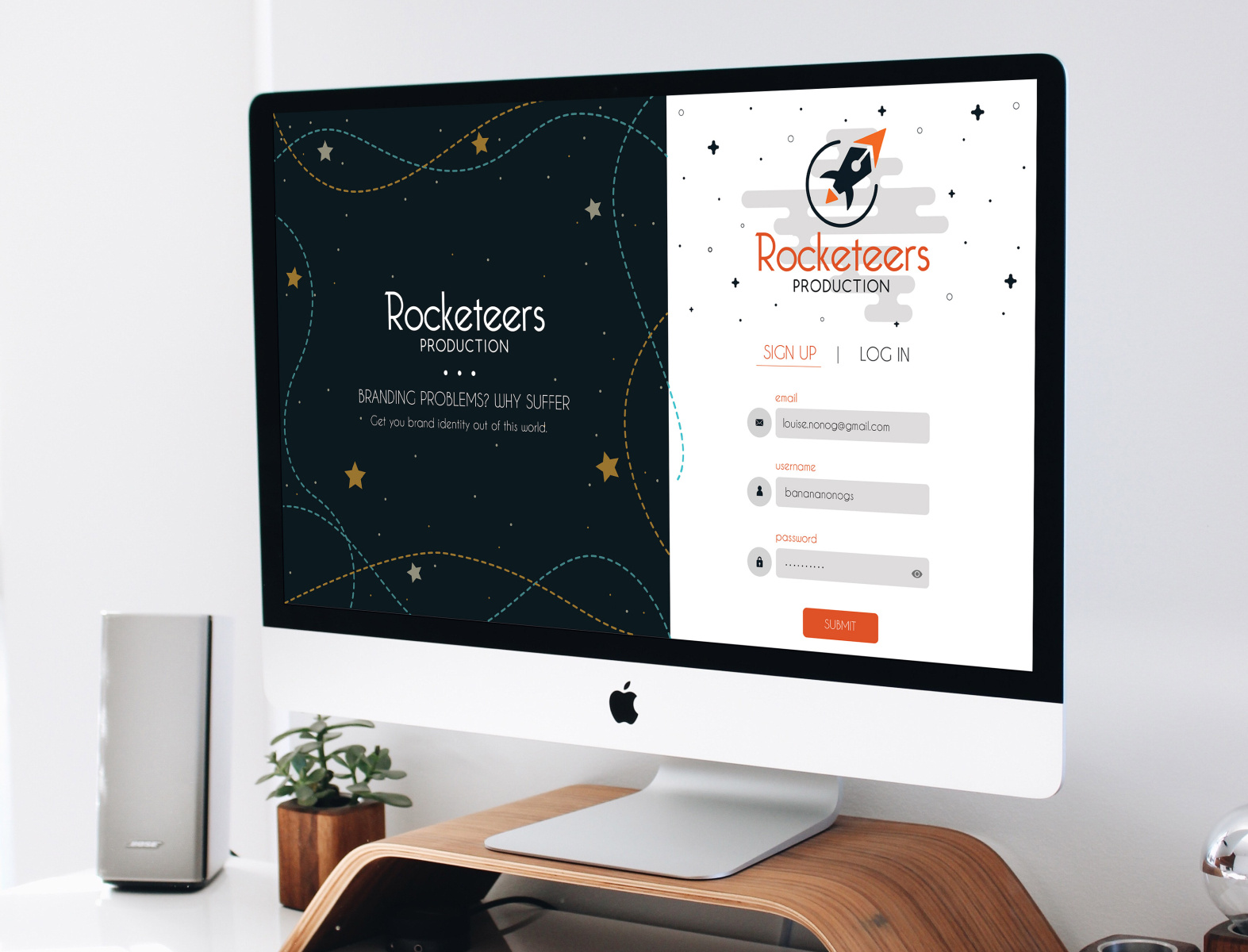 Sign Up Website UI Design by Louise Marielle on Dribbble