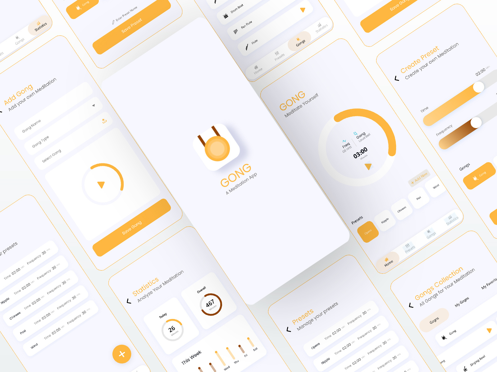 Gong App by Numan Toqir on Dribbble