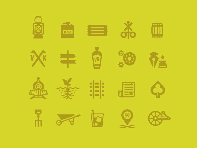 VK Bootlegger Icons WIP by DOC on Dribbble