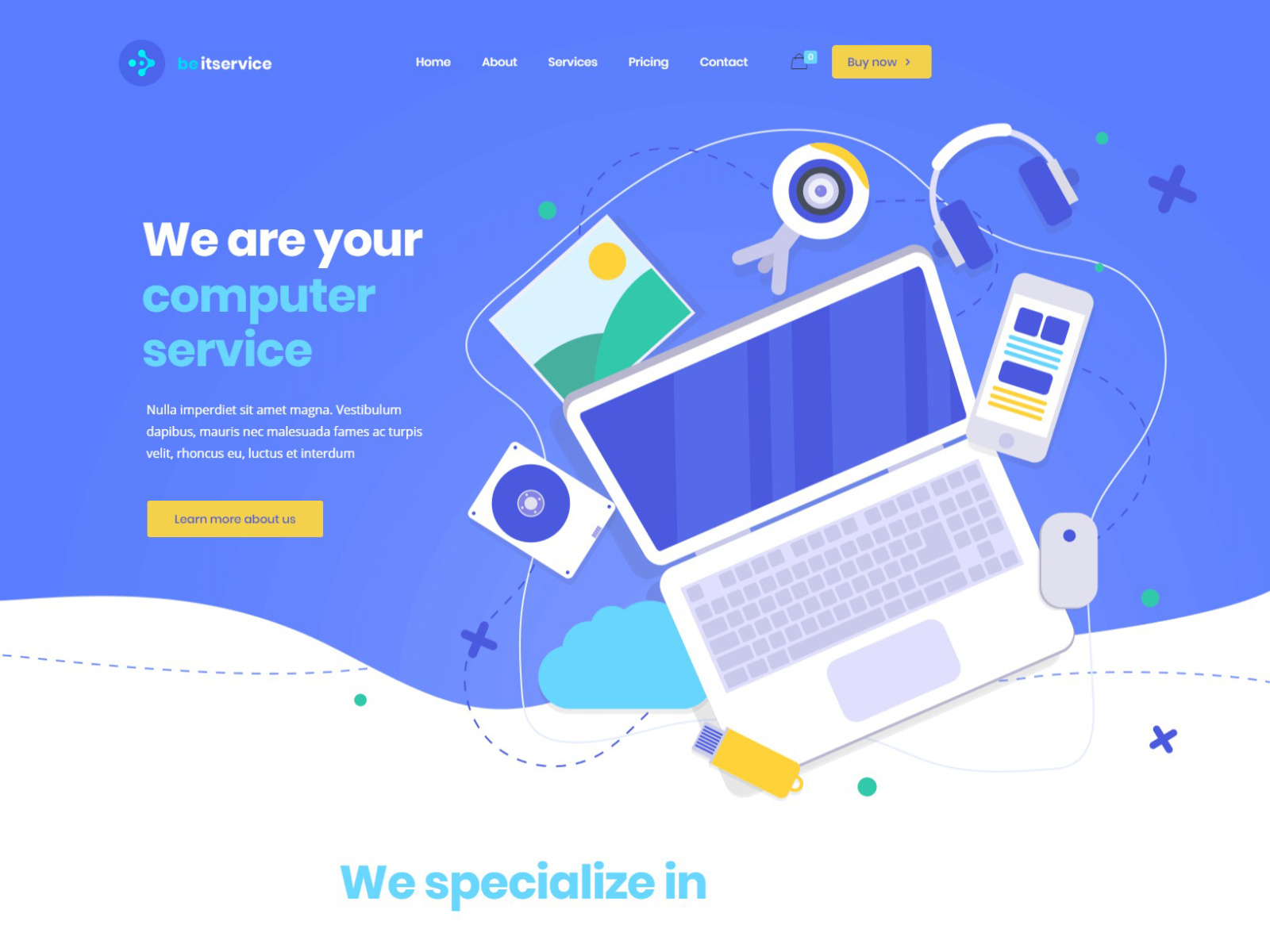 it-service-wordpress-website-by-s-y-shahadot-on-dribbble