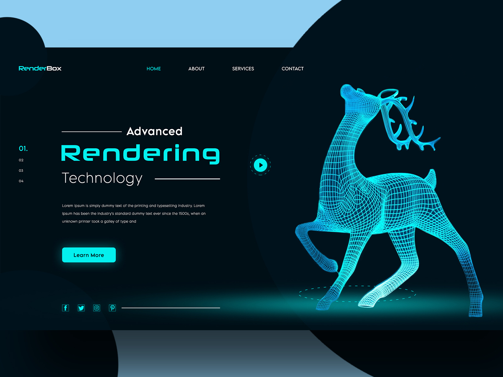 Advance Rendering Technology By Krishna Raj On Dribbble