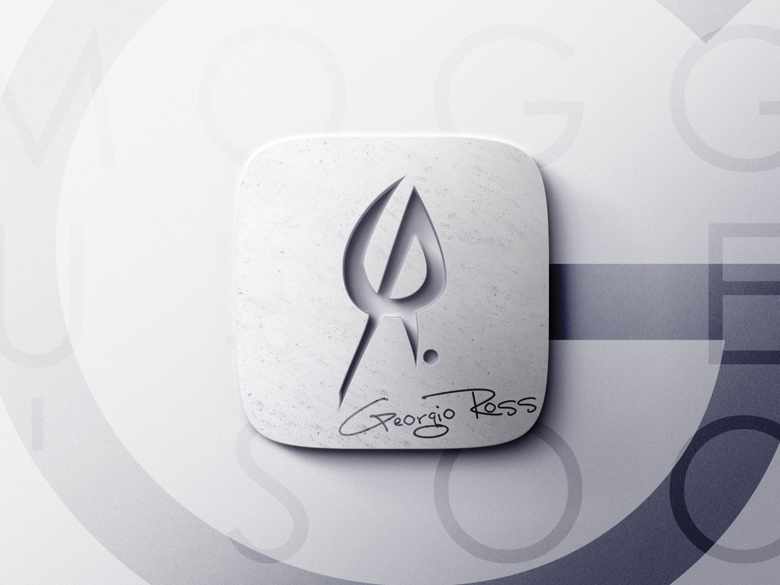 Georgio Ross - Monogram Logo Design by Yuriy on Dribbble