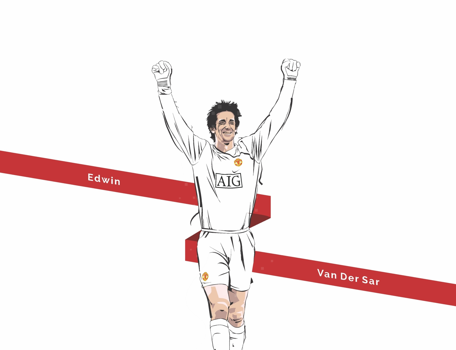 Edwin Van Der Sar by Ashara Wahyu on Dribbble
