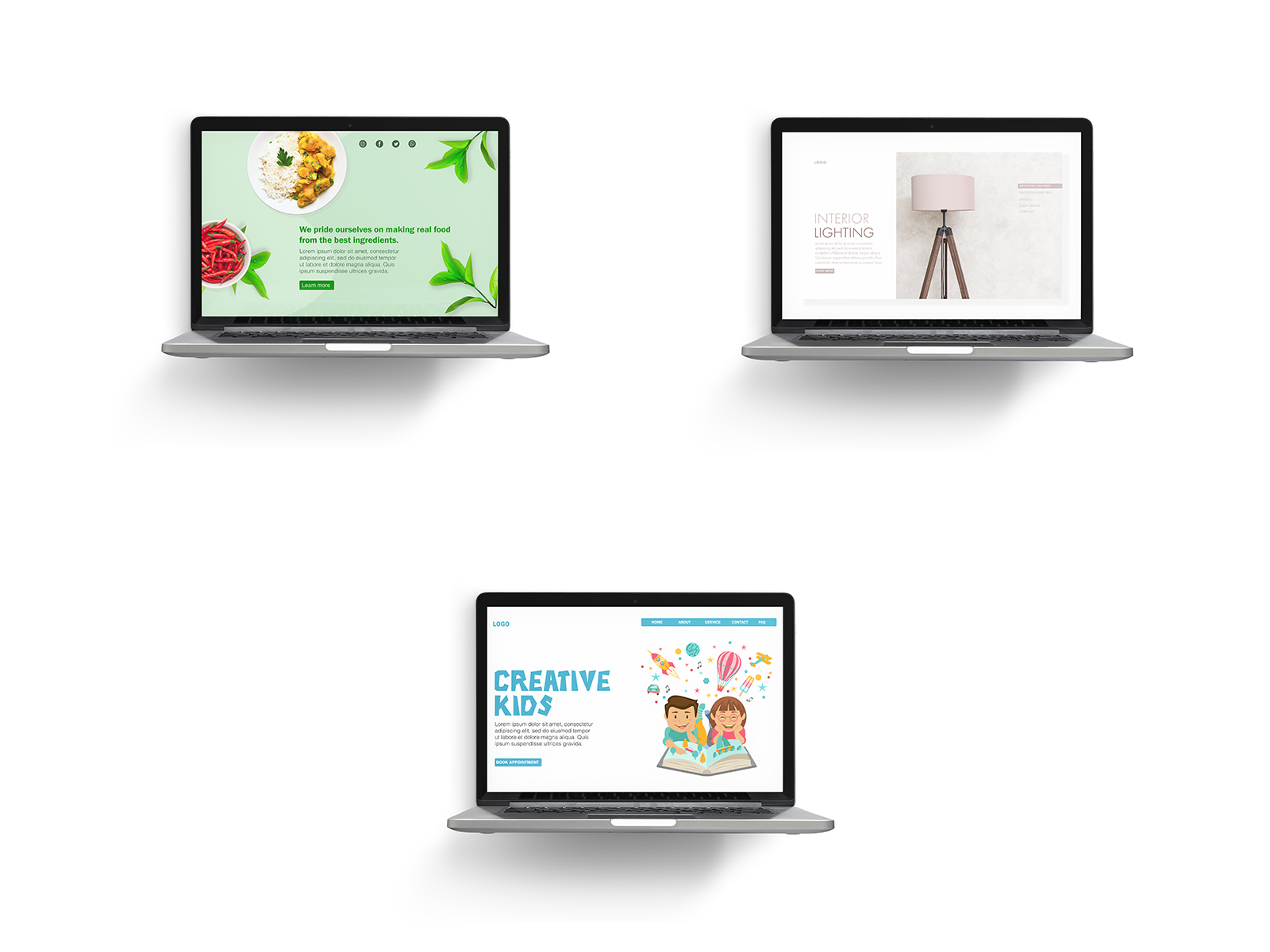 Landing Page Design by Iwona on Dribbble