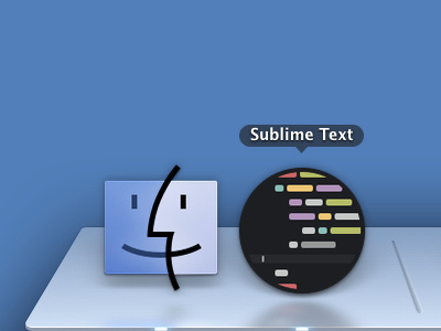 Sublime Text.app icon by Russ on Dribbble