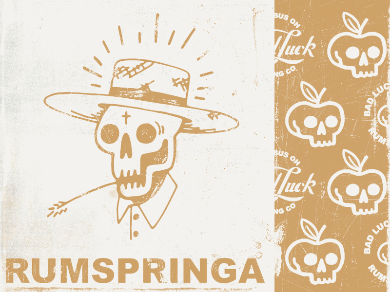 Bad Luck Brewing Rumspringa Cider by Mark Mounts on Dribbble