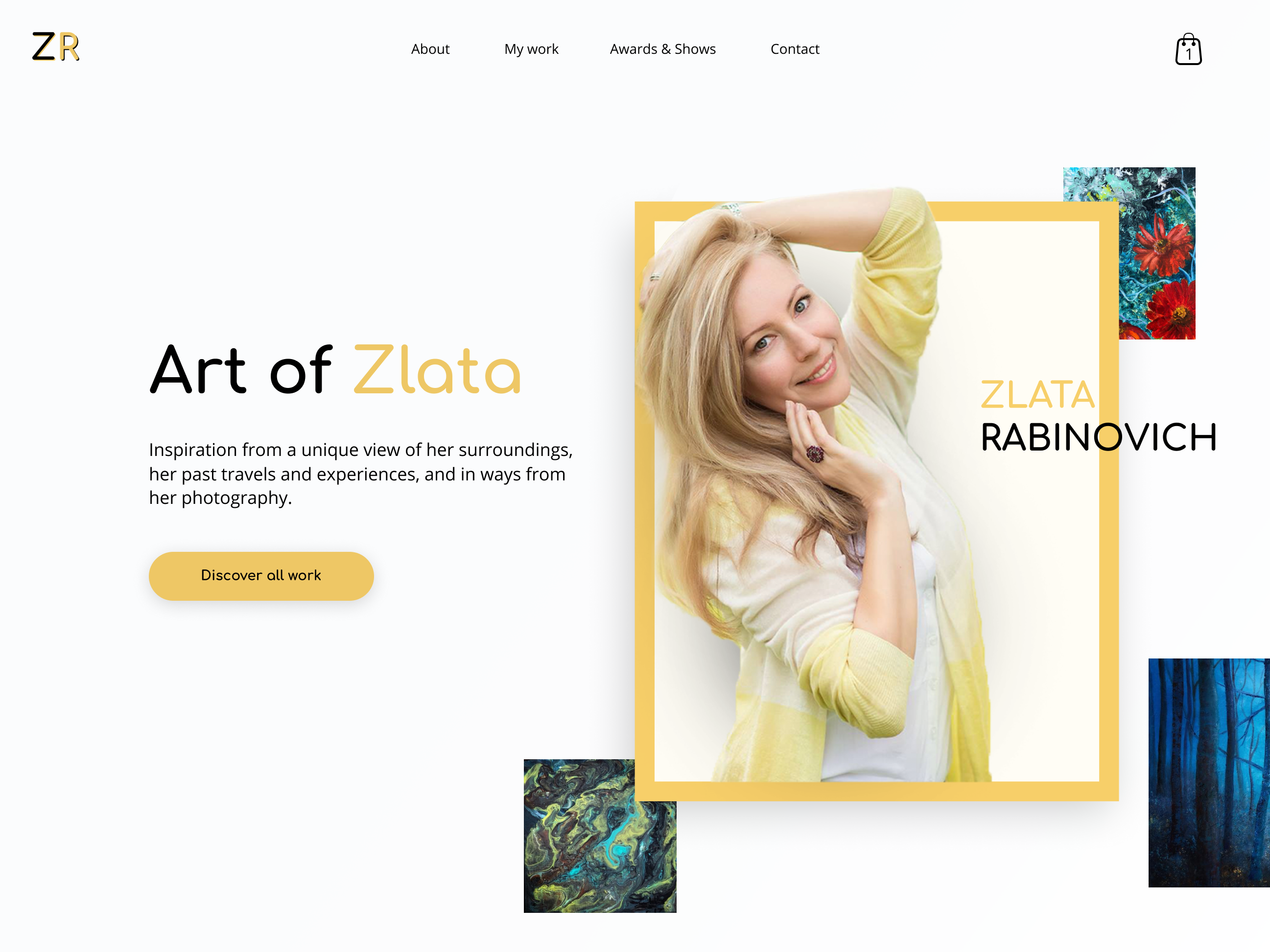 Art of Zlata by Dmitry on Dribbble