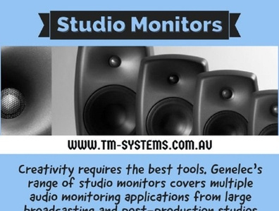 Studio Monitor by tm stagetec systems on Dribbble