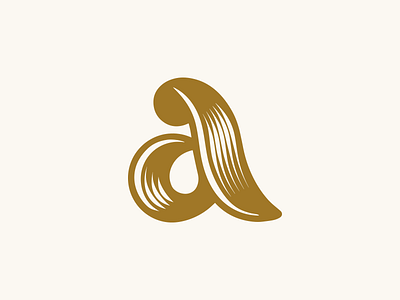 a monogram by Rodion Shkinin on Dribbble