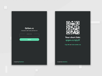 Simple QR-Code Generator by Maximilian Schiller on Dribbble