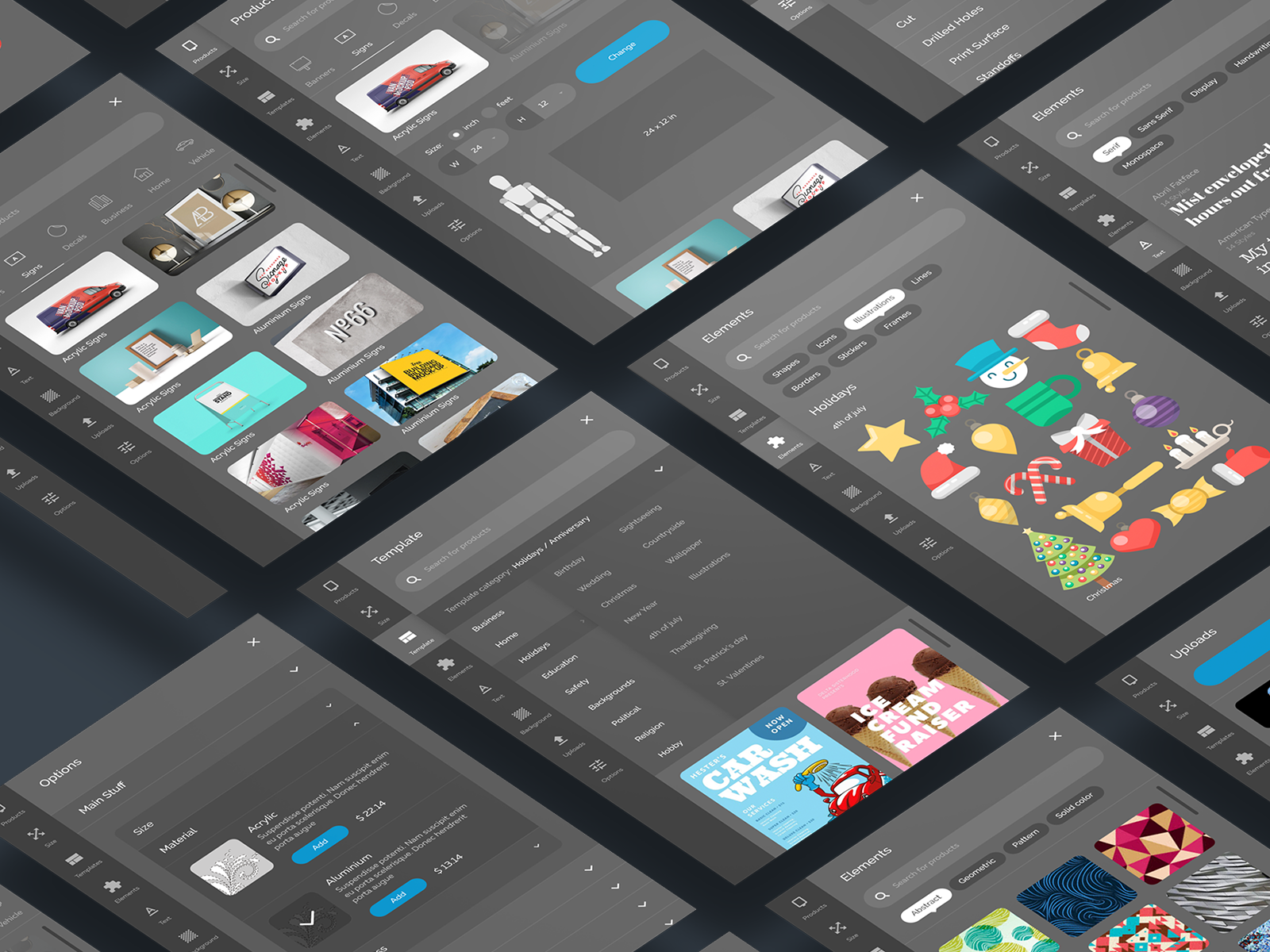 SquareSigns Toolbar by Vladimir on Dribbble