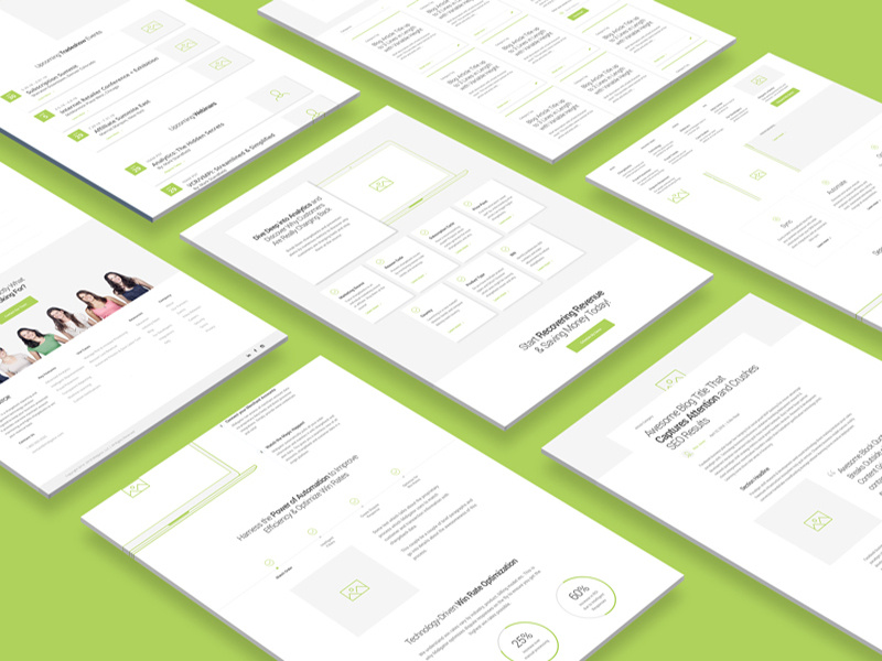 Hi-Fi Wireframes by Matt Bailey on Dribbble