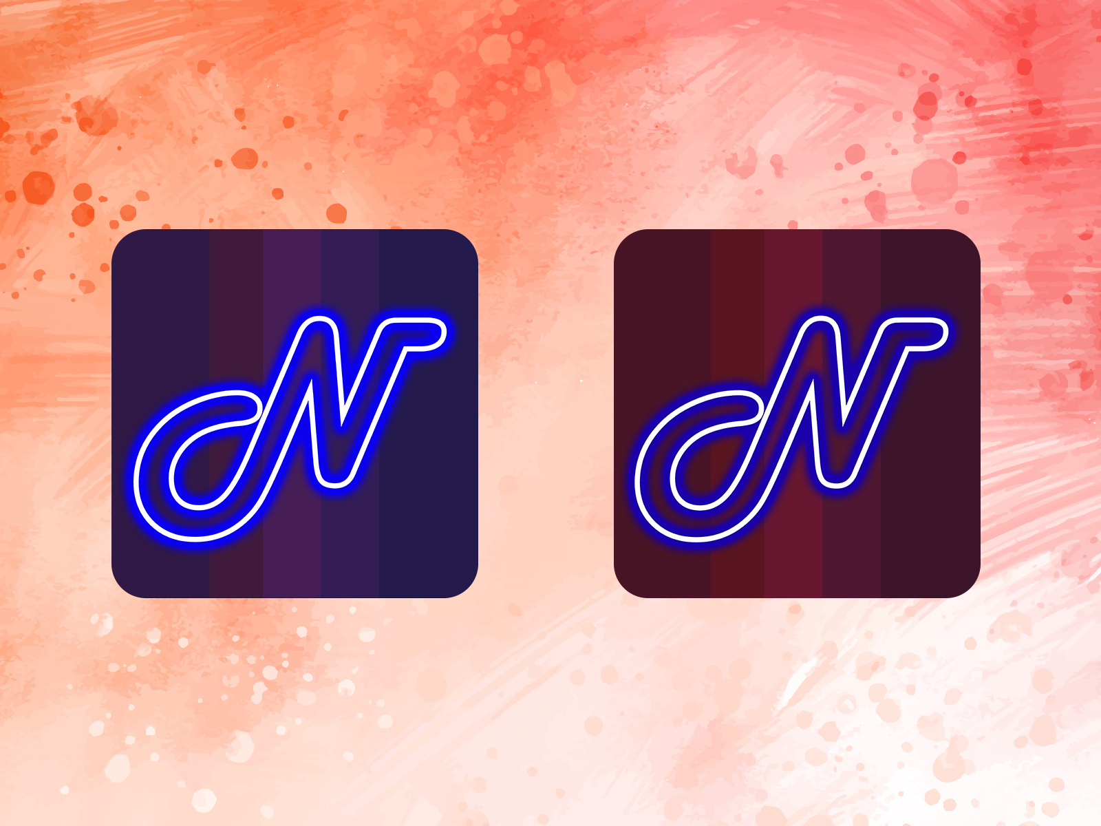 App Icon Design : Neon Night Photo Filter by Shahriar Saikat on Dribbble