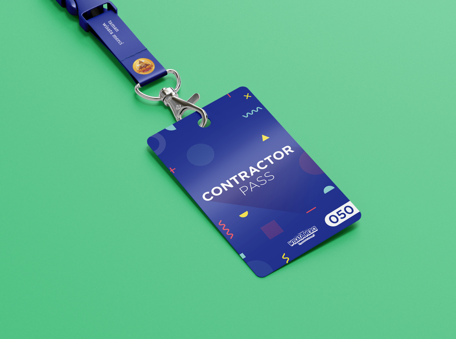 contractor pass 2 by James Sukri on Dribbble