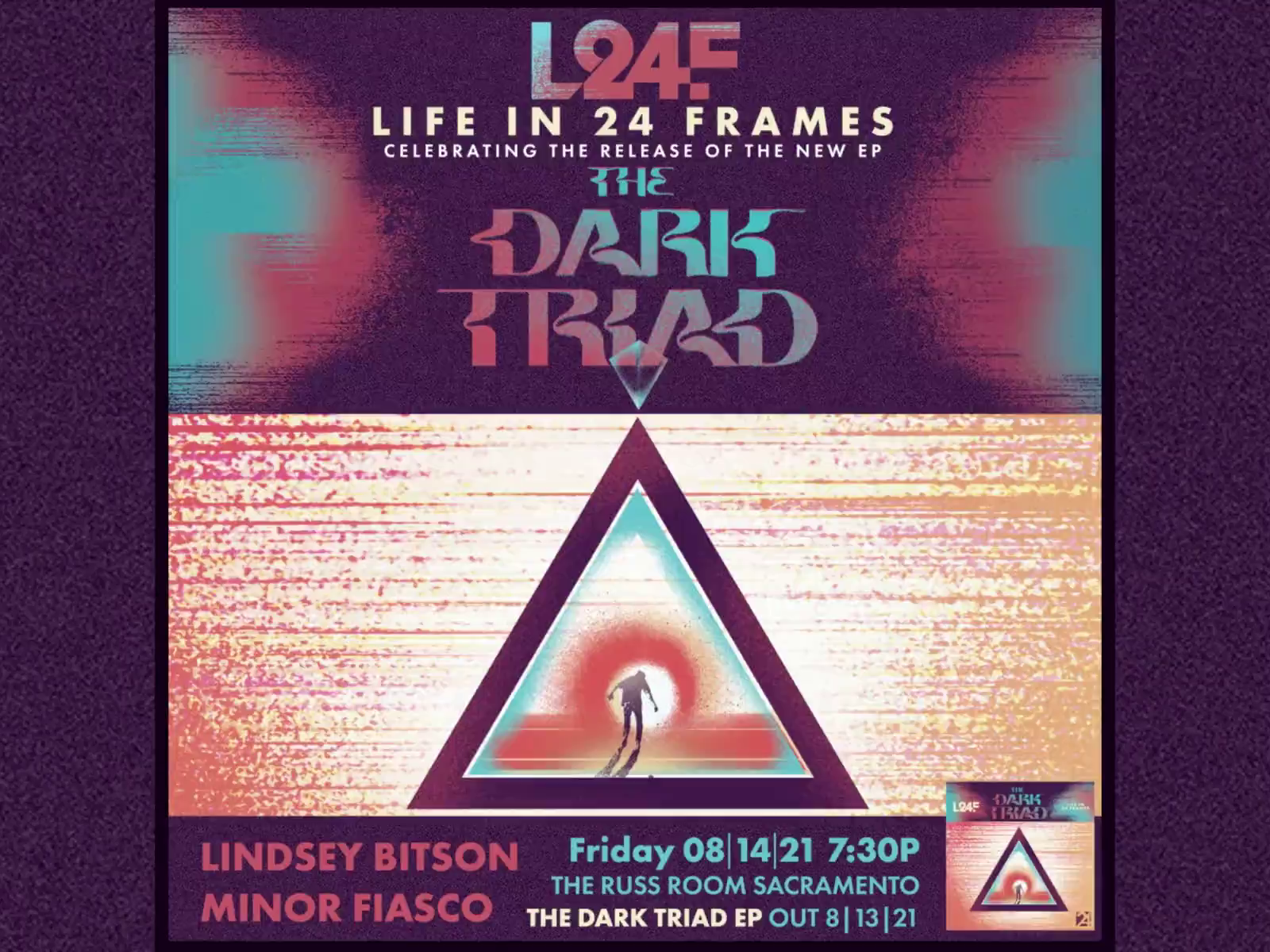 Life in 24 Frames - The Dark Triad EP Release Show Motion Poster by ...