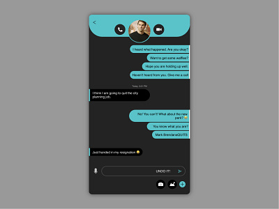 Chatbox UI Design by Anna Avetisyan on Dribbble