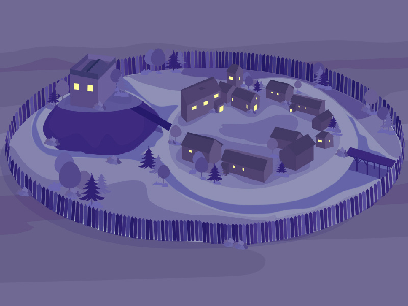 Village! by Snehal on Dribbble
