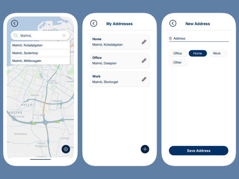Service order App concept by Sepideh Peyravian on Dribbble