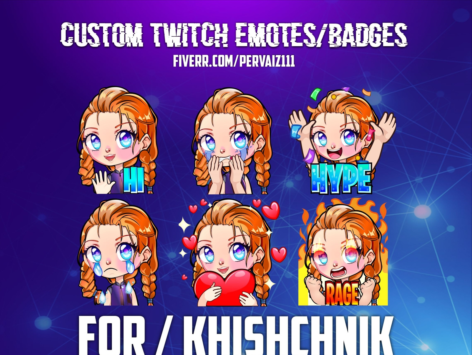 Meg Thomas dead by daylight twitch emotes by CartoonArtist(Freelancer ...