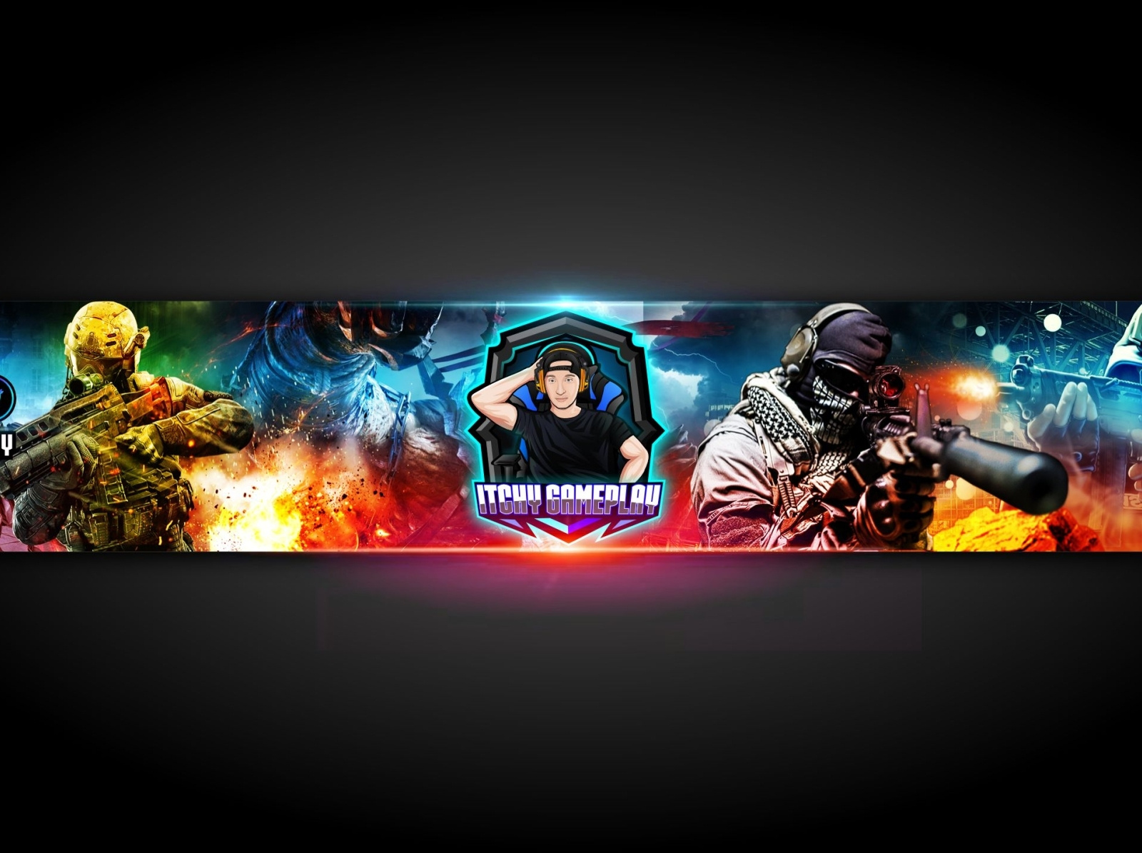 youtube banner ,youtube banner gaming, youtube channel art, logo by ...