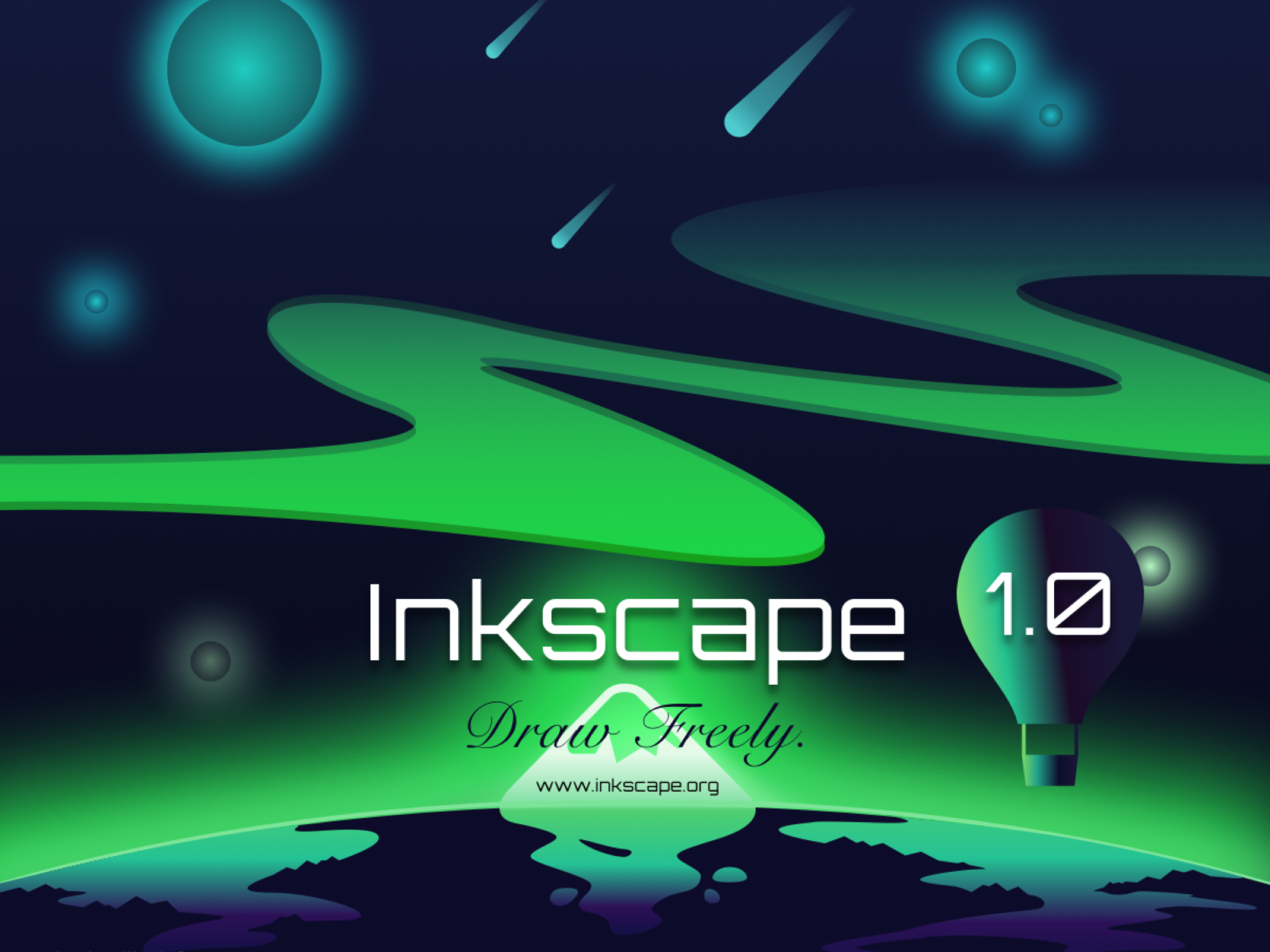 Inkscape Draw Freely Logo