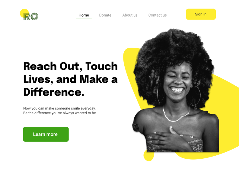 Dribbble - Reach Out.png by Peter Edebeatu