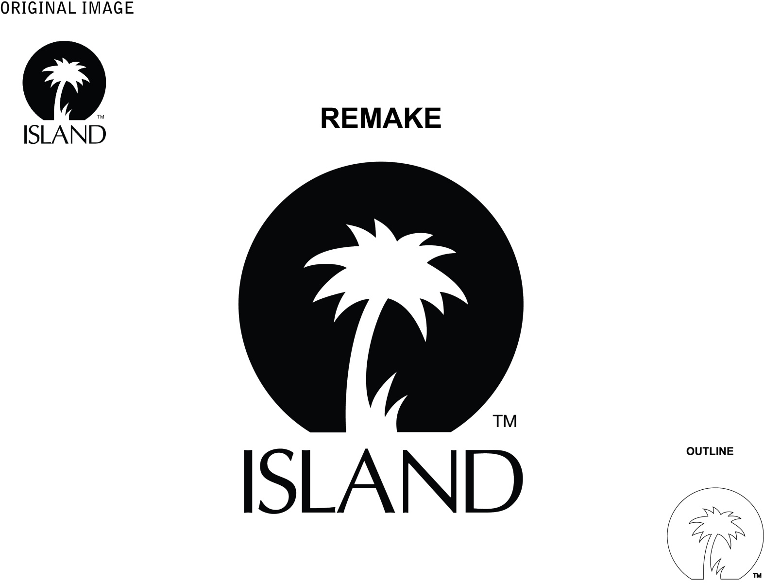 Island Logo Remake by Al Mamun on Dribbble
