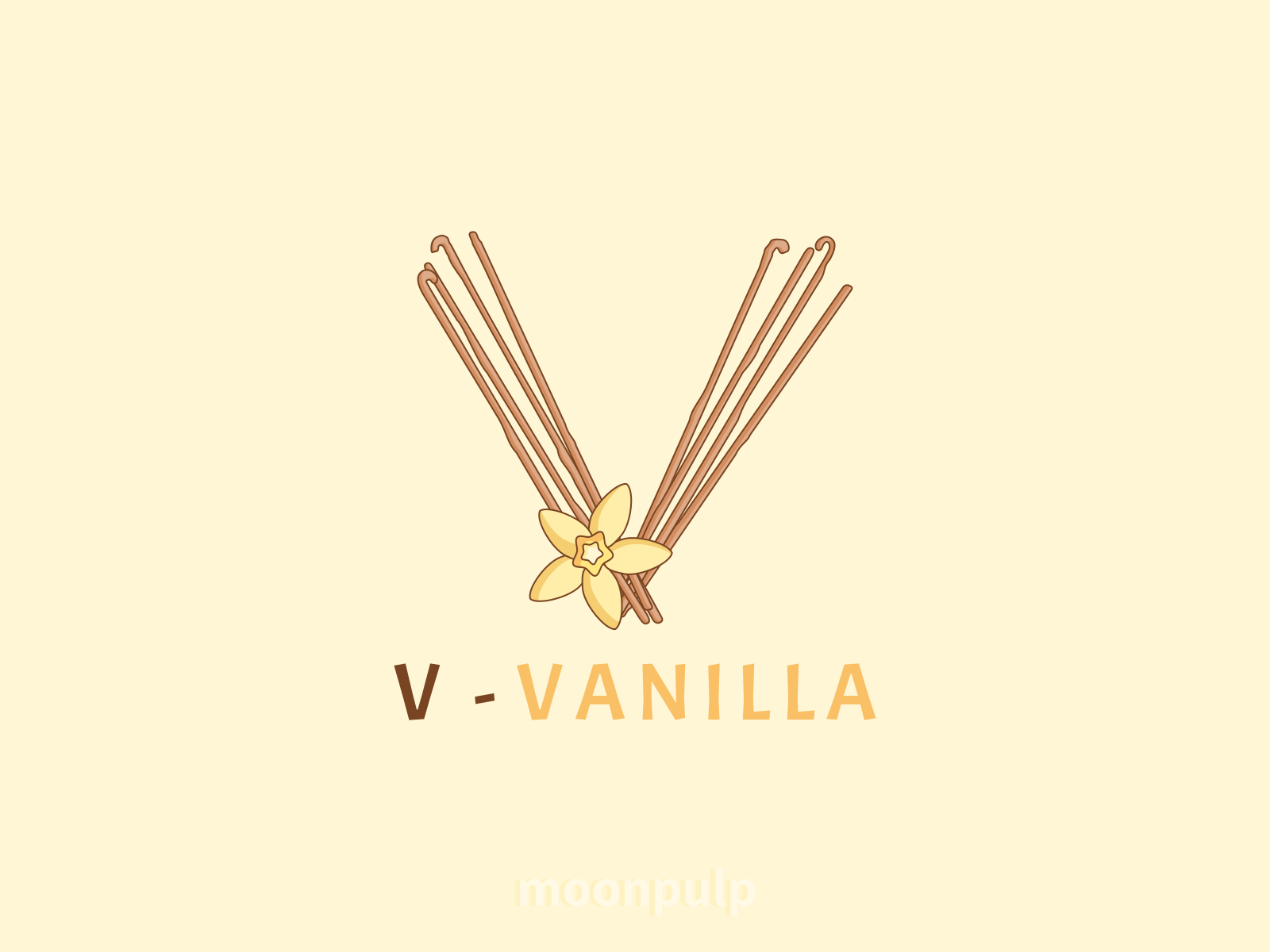 V - Vanilla by Moonpulp on Dribbble