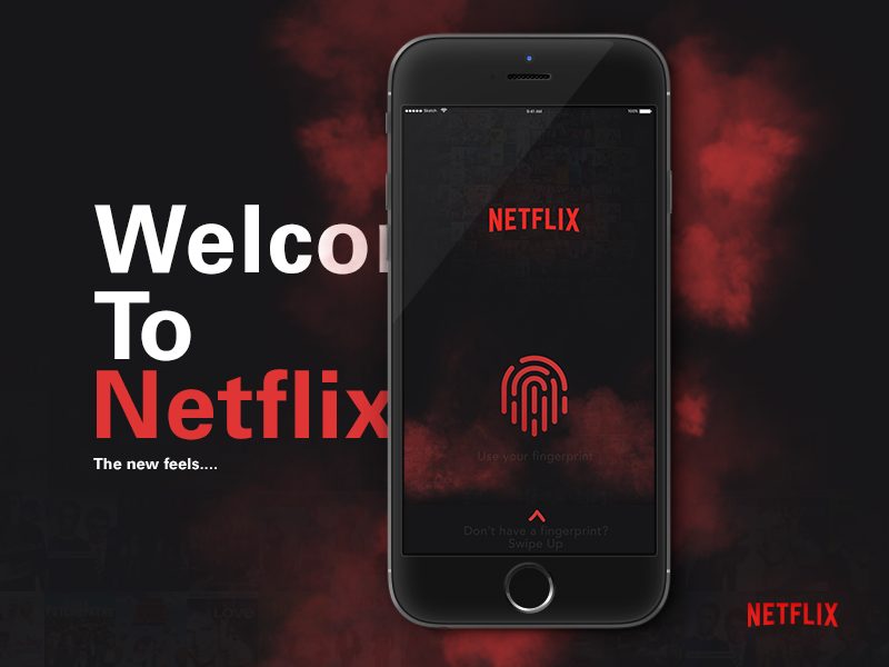 Welcome to Netflix - WIP by Andrew Measham on Dribbble