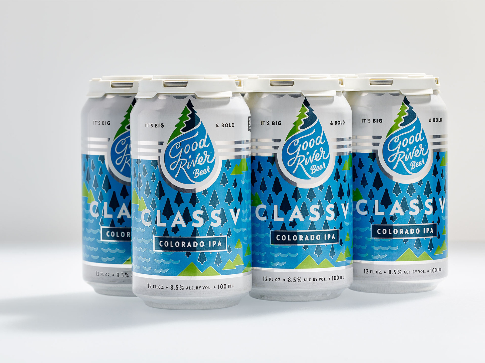 Good River Beer Class V by Micah Max on Dribbble