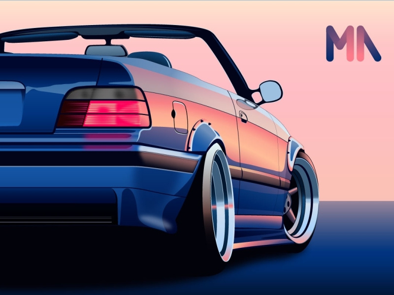 Car by Julia on Dribbble