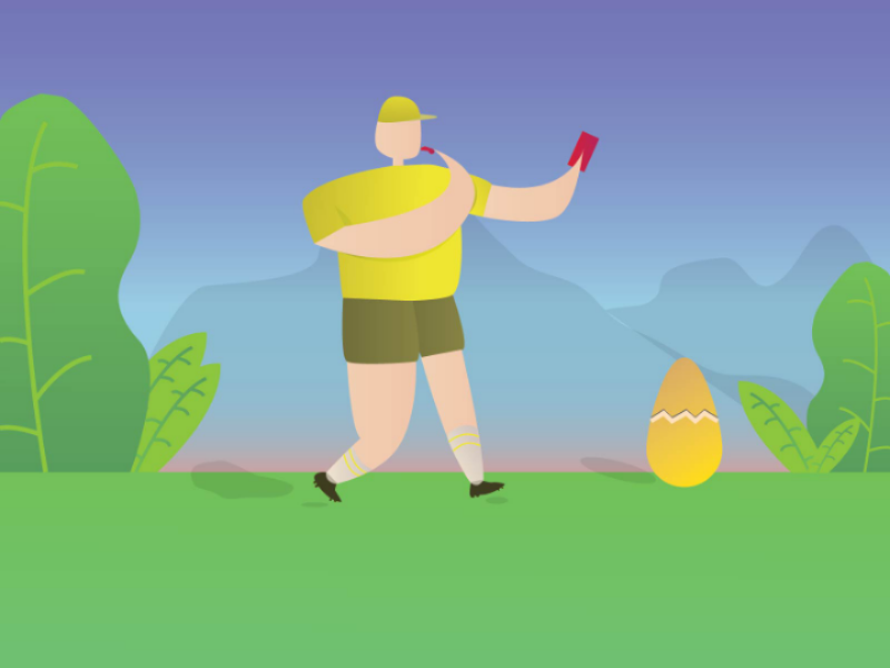Red Card by Adi on Dribbble