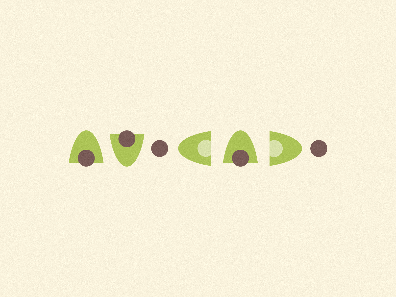 Avocado By Diana On Dribbble
