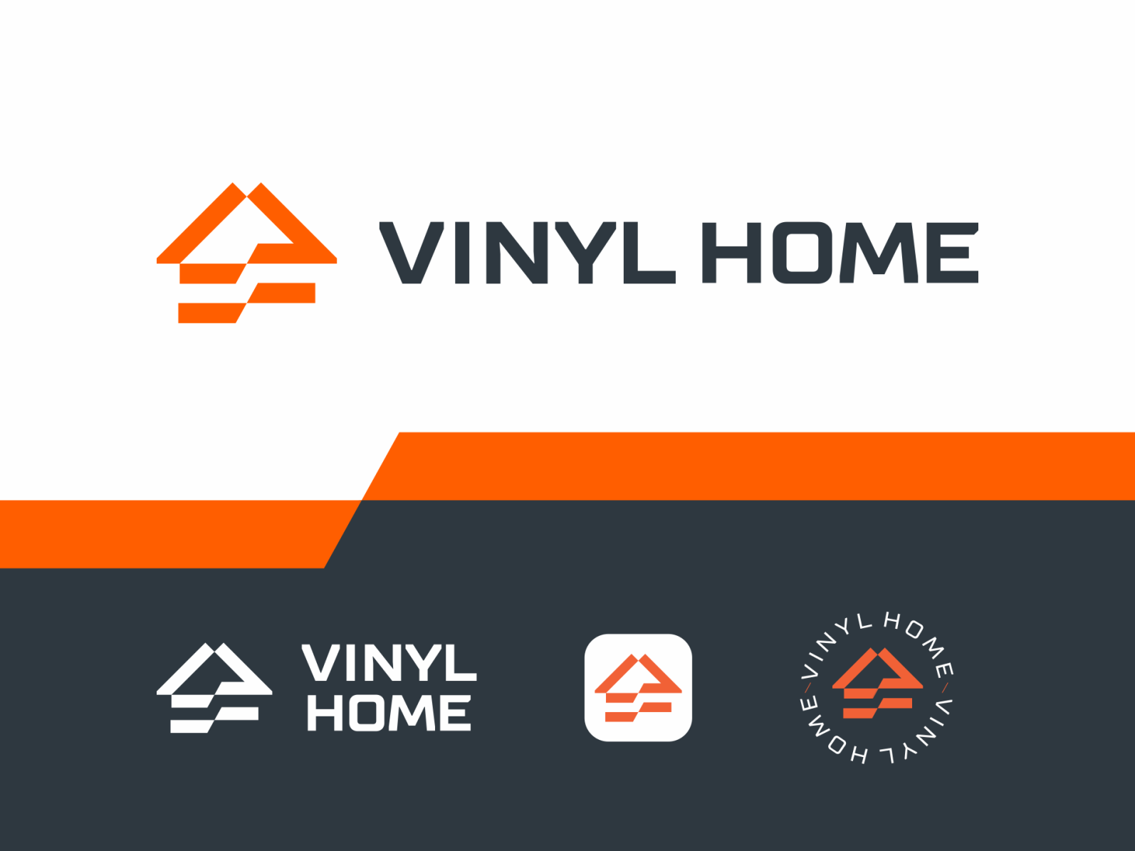 Vinyl Home Logo / Proposal by Mendi on Dribbble