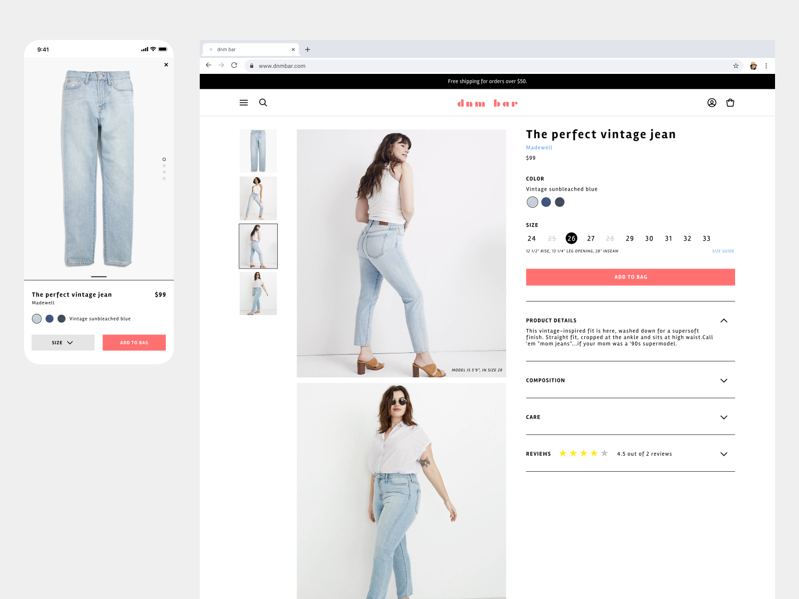 Daily UI #12 - eCommerce (2020) by Adeline Lo on Dribbble