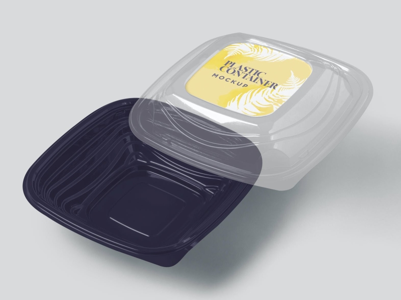 Container Package Mockup by Mockup Templates on Dribbble