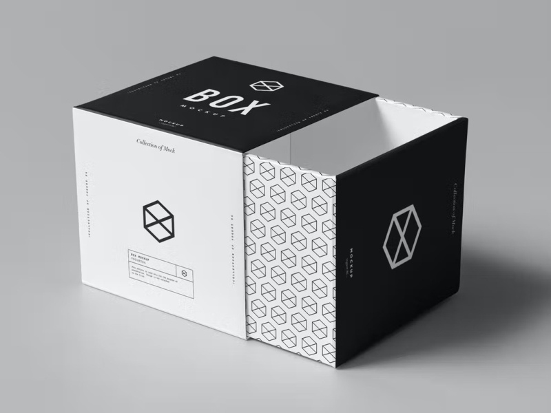 Box Packaging Mockup by Mockup Templates on Dribbble