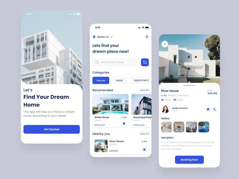 Property & Travel App by Muhammad Fadli on Dribbble