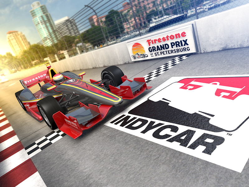 St. Pete Grand Prix - Animated News Open by David Lowdermilk on Dribbble