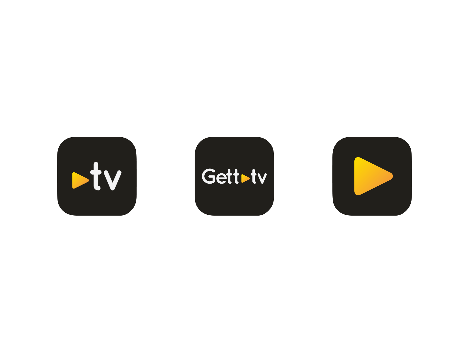 Gett TV - App Icons by fredd on Dribbble