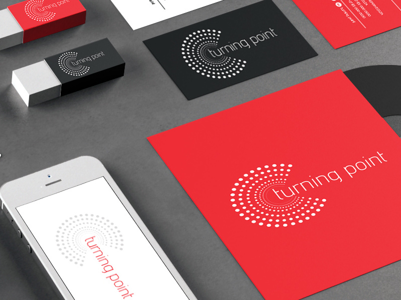 Turning Point Visual Identity Development by Tebogo Moloi on Dribbble